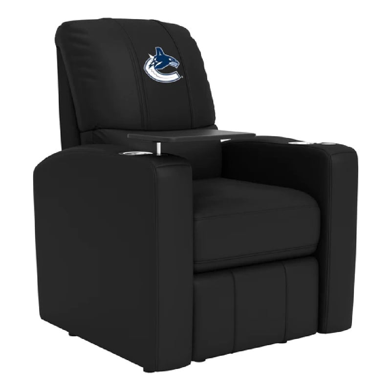 DreamSeat Stealth Power Plus Recliner with Vancouver Cancucks Logo in Black - Walmart.com