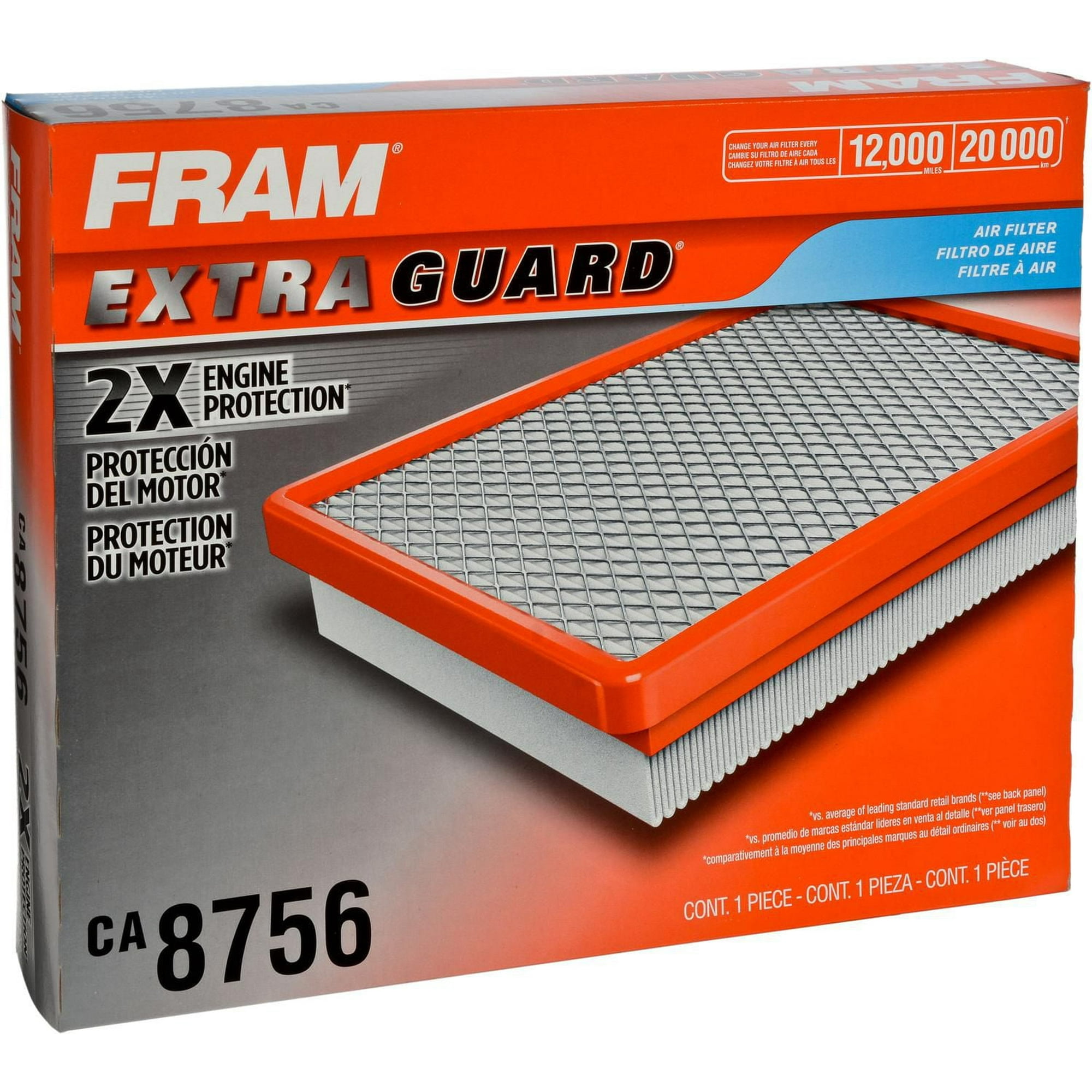 Click here for Fram Eg Air Filter Ca8756 prices