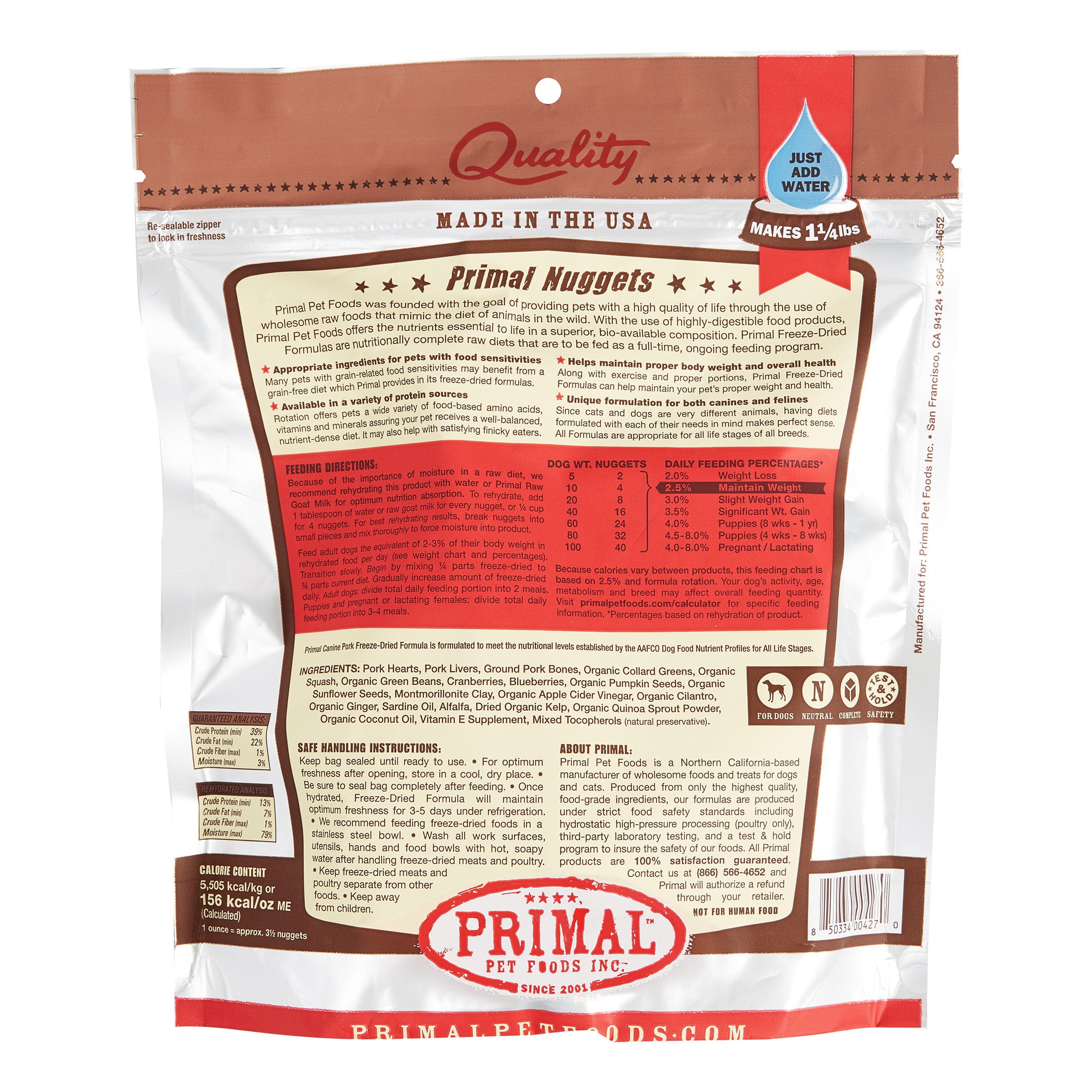Is Primal Dog Food Grain Free