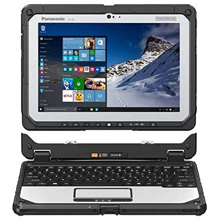 Panasonic Toughbook CF-20, Rugged Laptop (2 in 1), 10.1" WUXGA, Intel ...