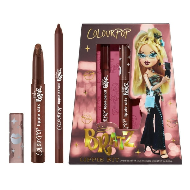Kit de labios ColourPop x Bratz Cloe con lápiz de labios y lápiz labial ...