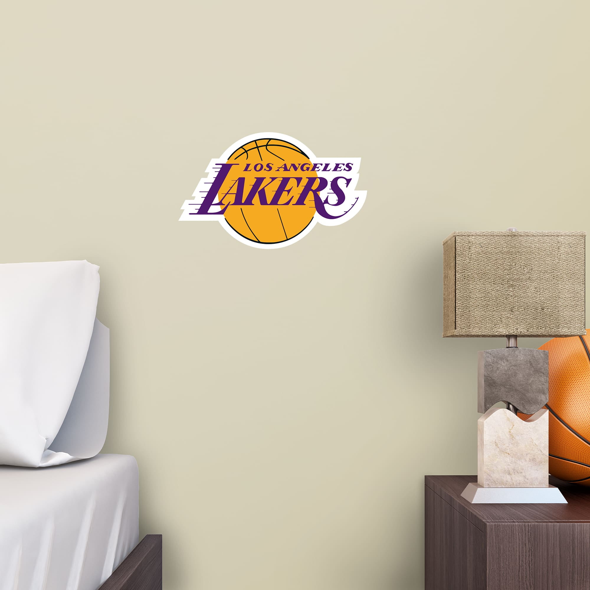Fathead Los Angeles Lakers: Logo - Large Officially Licensed NBA ...