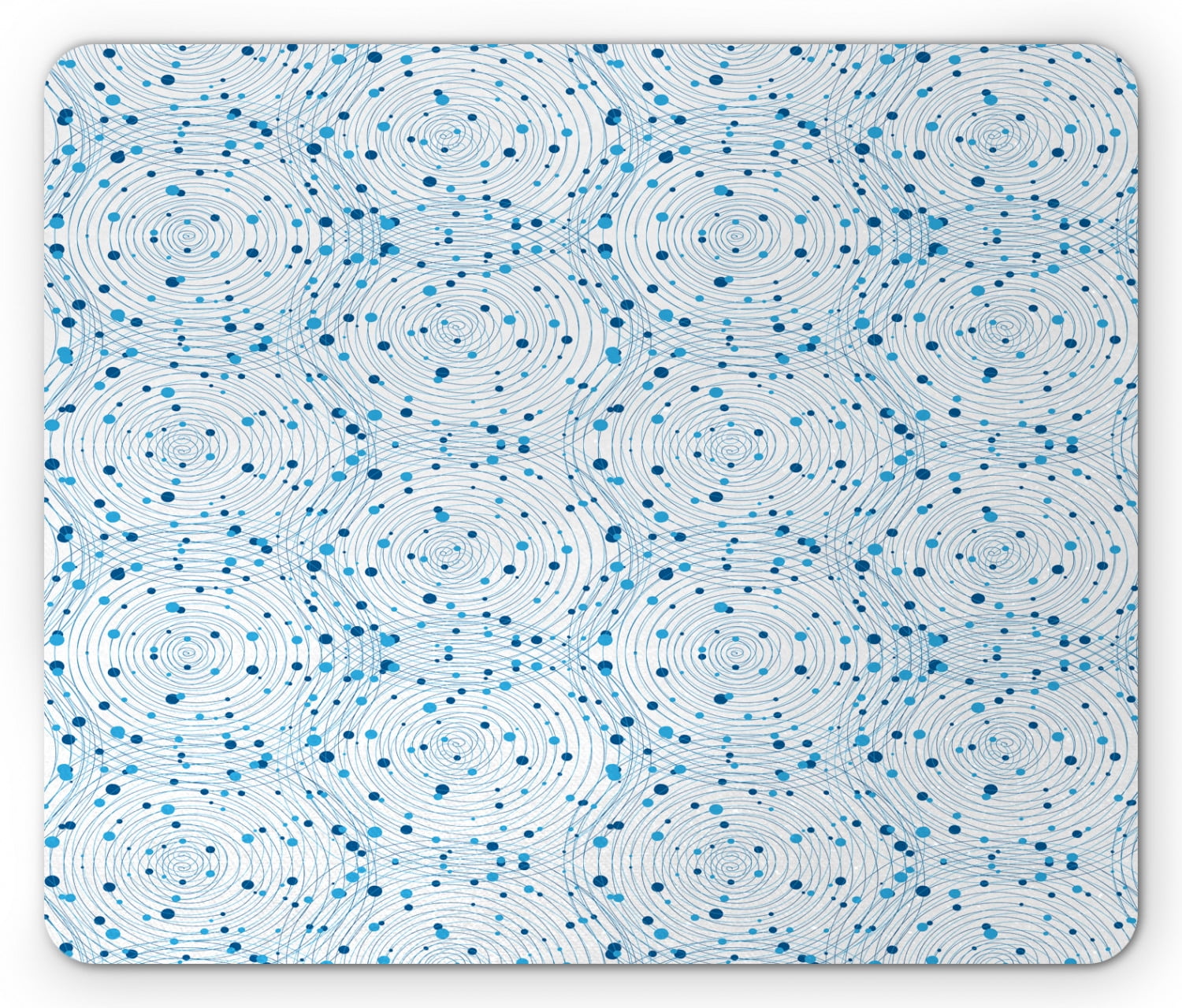 Geometric Mouse Pad, Overlapping Circles Intersecting with Little ...