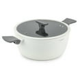 Thyme & Table Essentials Nonstick Cookware Set, 12-Piece, White, Triple ...