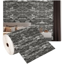 3D Peel and Stick Foam Brick Wall Panels – 118.11in / 196.85in / 393 ...