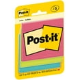 Post-it Notes, 3 in x 3 in, Poptimistic, Lined, 3 Pads - Walmart.com