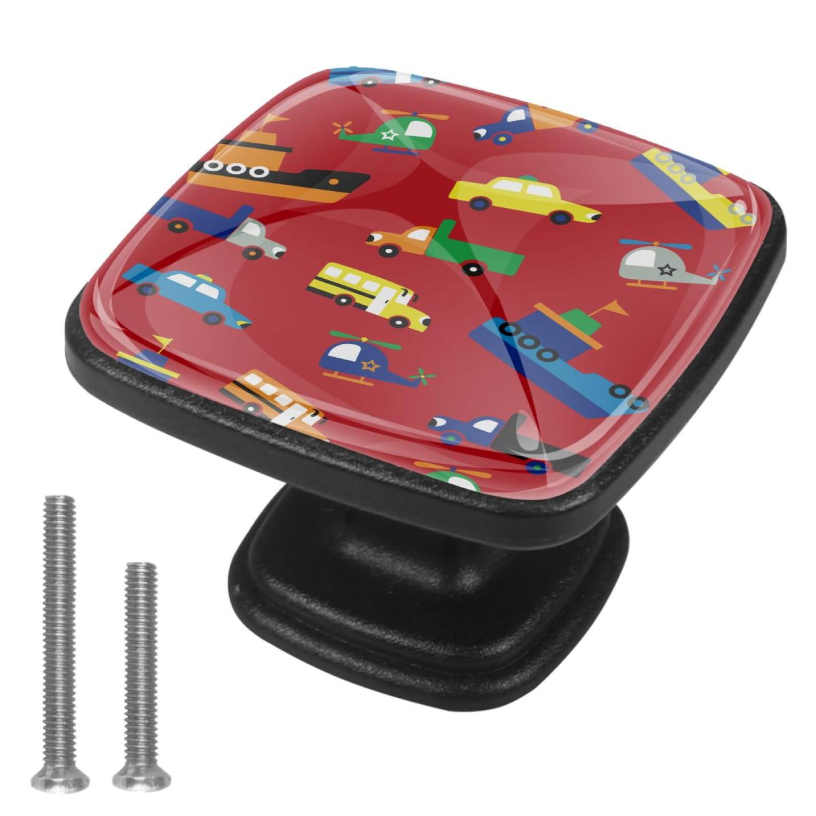 4 Pcs Cabinet Handle Drawer Pulls Car Plane Ship Knobs with Screws ...