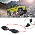 Tools Fuse Holder Car In-Line Hold Current 20A Mini Power Supply Socket ...