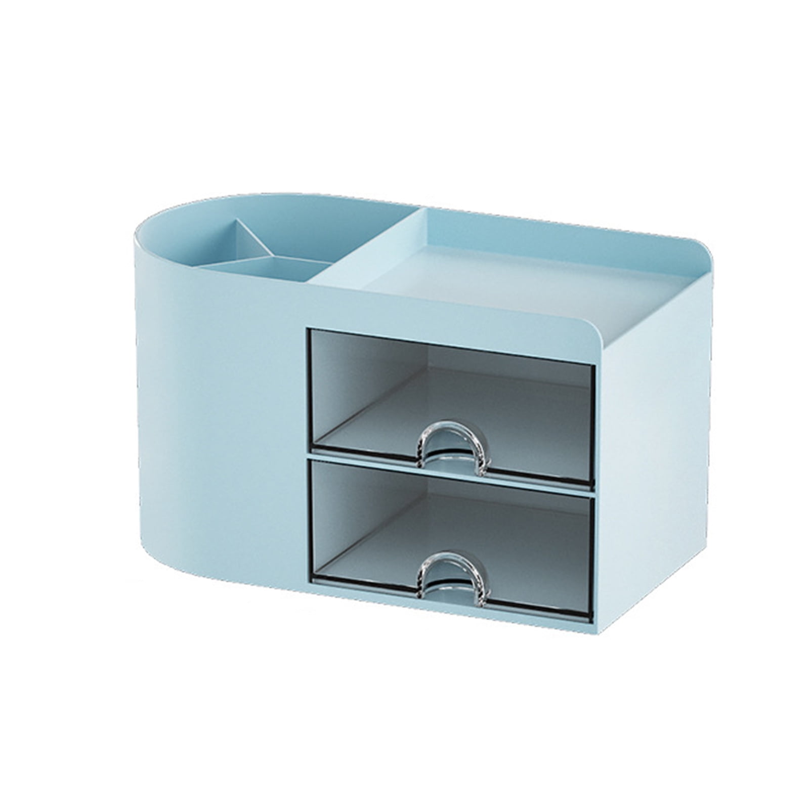 Transparent Drawer Storage Box - Large Capacity Compartment Plastic Box ...