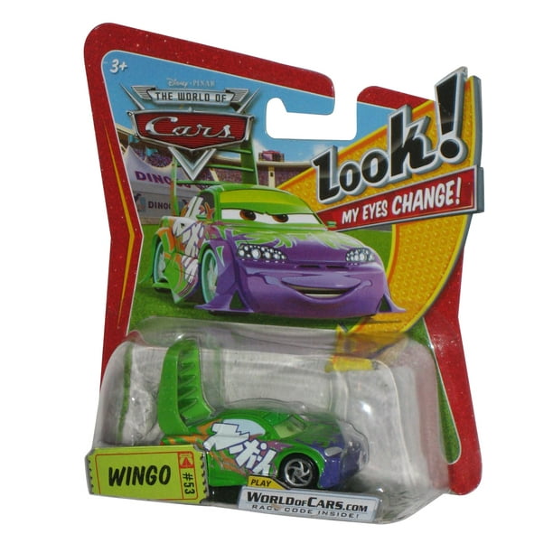 Disney Pixar Movie World of Cars Lenticular Eyes Change Wingo Toy Car ...