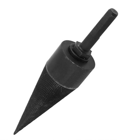 38MM Speedy Firewood Drill Bit, Steel Screw Cones Splitting Log Wood ...