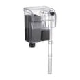 Aquarium Hang On Back Filter Pump, 2 In 1 Fish Tank Water Filtration ...