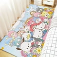 Cartoon Sanrio Carpet Hello Kitty Kuromi Melody Cinnamoroll Lounge Rug ...