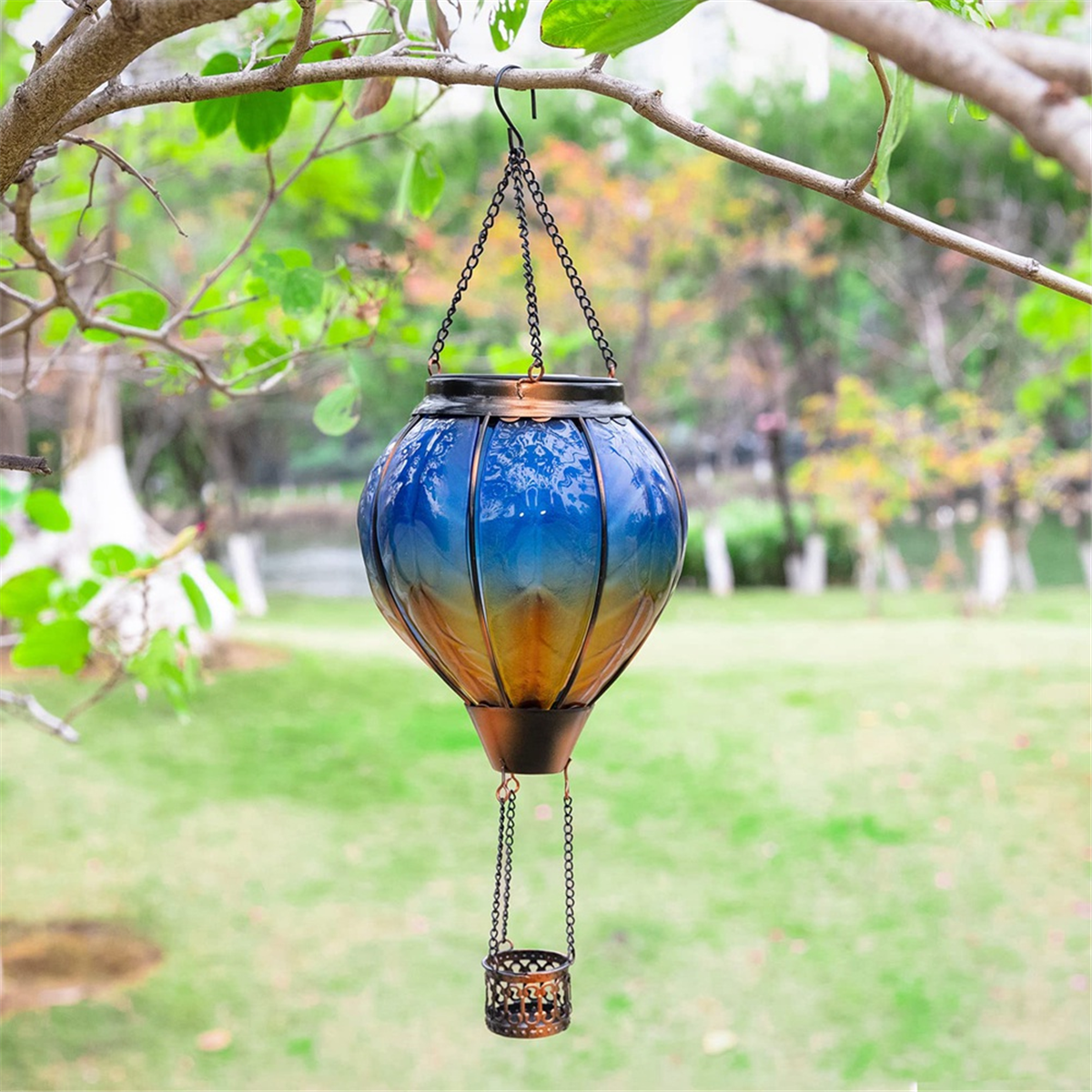 Click here for Unbranded Hot Air Balloon Solar Lantern With Flick... prices