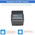 OBDCheck BLE Bluetooth OBD II Scanner for iOS & Android, Car Wireless ...