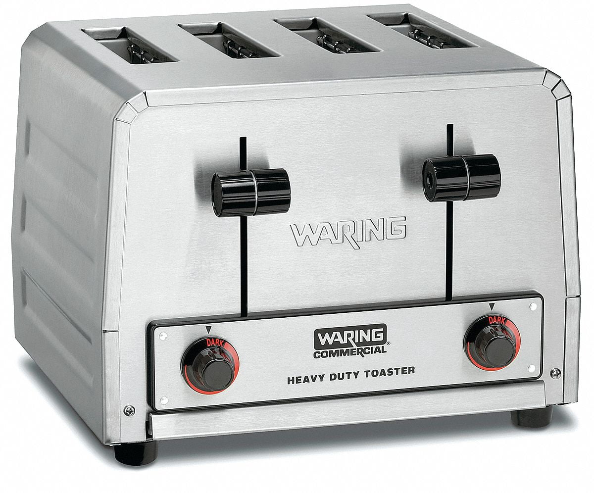 Waring Commercial 4-Slice Heavy Duty Toaster WCT800RC - Walmart.com