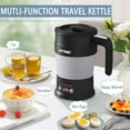 Travel Electric Kettle, 700ML Foldable Small Electric Kettle BPA-Free ...