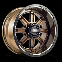 Grid OffRoad Custom Wheel for 18x9 Rim Black with Milled Accents Wheel ...