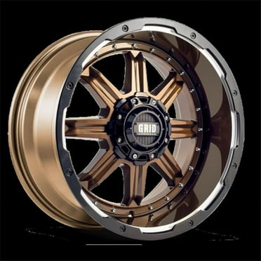 Grid OffRoad GD12 Custom Wheel for 18" x 9" inch Matte Black with ...