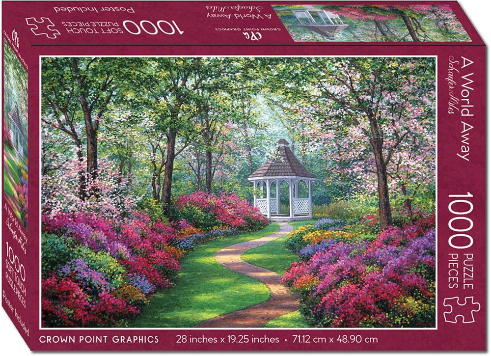 Crown Point Graphics 272687 A World Away Jigsaw Puzzle with Poster ...