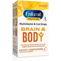 Enfamil Poly-Vi-Sol, Multivitamin and Iron Drops, 50 ml, Infant Vitamin ...