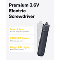HOTO Electric Screwdriver Tool Set, High-end Tool Kit for Home Repairs ...