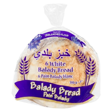 Byblos Bakery 7" White Balady Bread - Walmart.ca