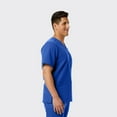 SPECTRUM UNIFORMS Wynd Men's Scrub Top Medical Uniform V-Neck Soft ...