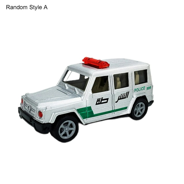 Car Model Realistic Simple Operation Alloy Police Car Model Kids Toy ...