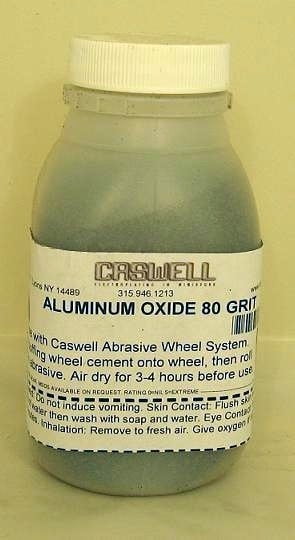 Caswell Aluminum Oxide 1 lb 180 Grit - Walmart.com