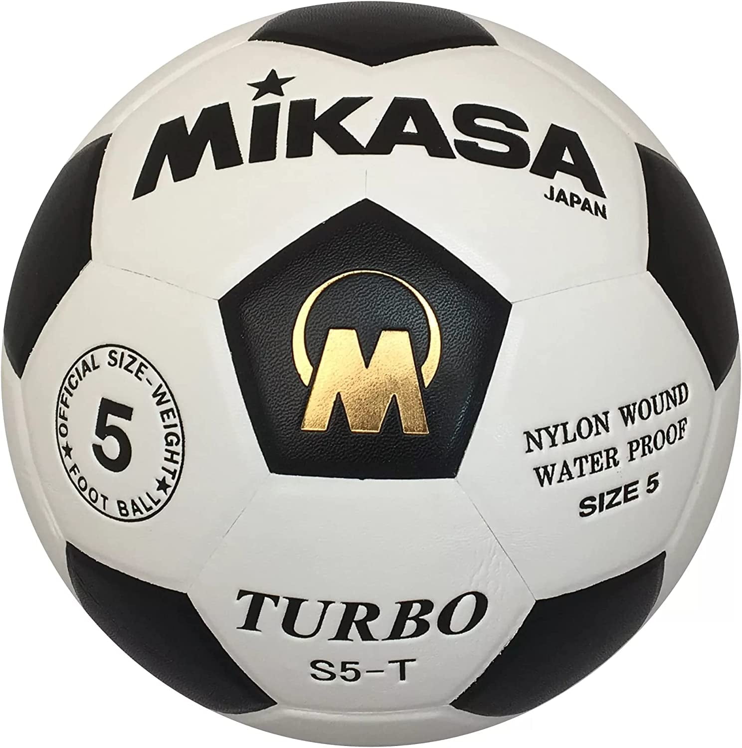Mikasa S5 Turbo Soccer Ball Size 5 - Walmart.com