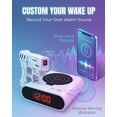 Gun and Target Alarm Clock with Gun Shooting Game Digital Shot Timer ...