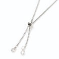 Adjustable 304 Stainless Steel Box Chain Slider Bracelet/Bolo Bracelets ...