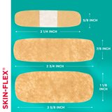 Band-Aid Brand Skin-Flex Adhesive Bandages, Assorted Sizes, 60 Ct ...