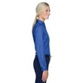 UltraClub Women's Long Sleeve Whisper Twill Shirt - 8976 - Walmart.com