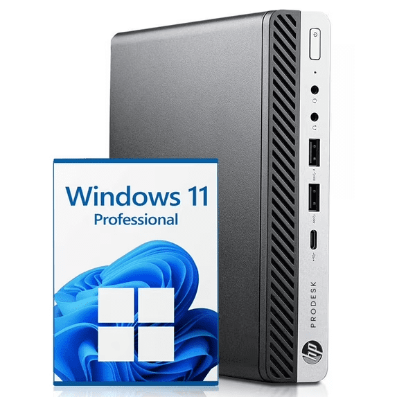 Restored HP ProDesk 600 G5 Desktop Mini Windows 11 Pro Computer Tiny PC ...