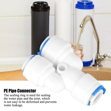 Water Adapter Kit, PE Pipe Connector Joint For Water Water Filter Pipe ...