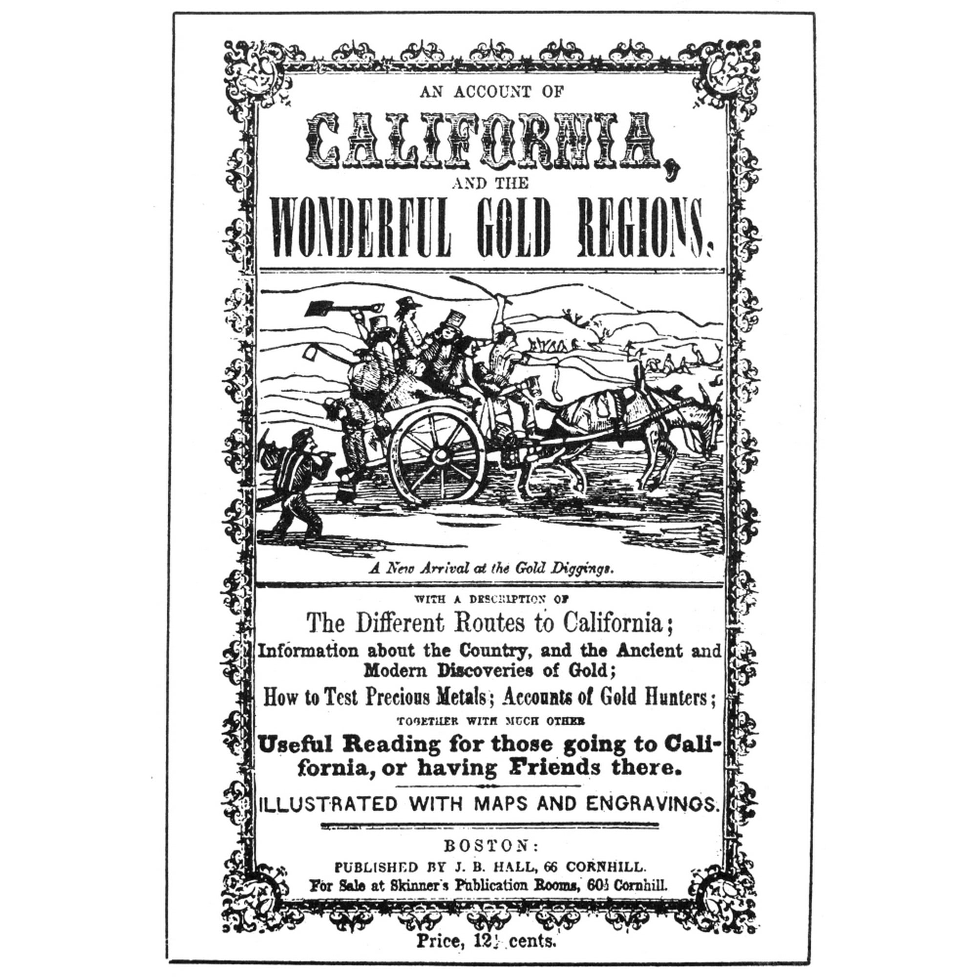 Gold Rush Poster 1849