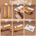 Rectangle Bookbinding Tool with Screw Nut Wood Book Binding Machine ...