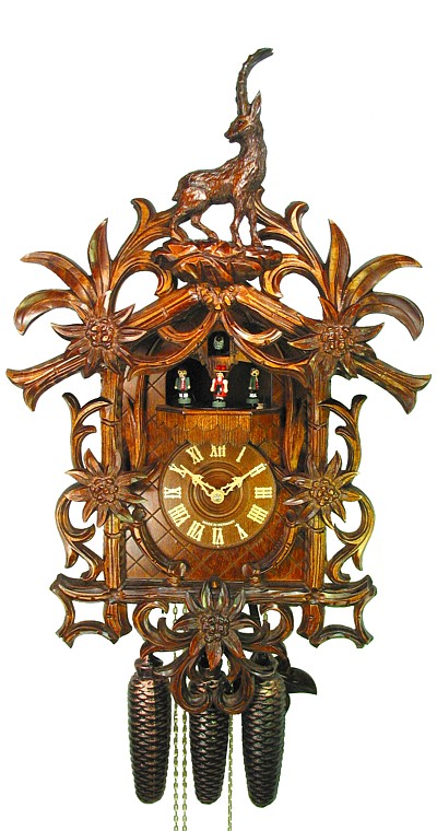 Cuckoo Clock Edelweiss, Ibex - Walmart.com