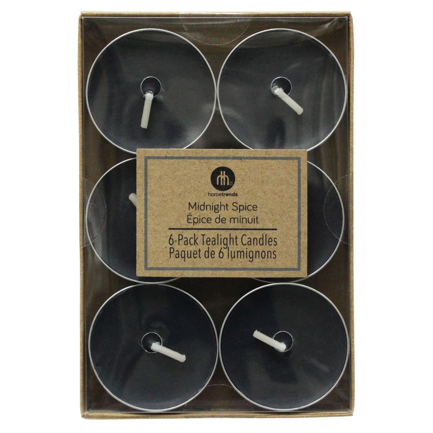 Click here for Hometrends Midnight Spice Scented 6-Pack Tealight... prices