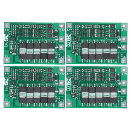 Lithium Battery Equalizer, 4Pcs MOS Transistor PCB Lithium Battery ...