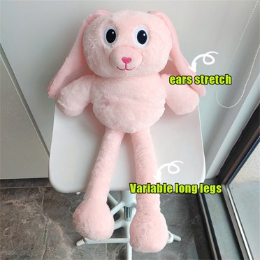 Joyivity Reversible Strawberry Bunny Plush Toy, Strawberry Rabbit ...
