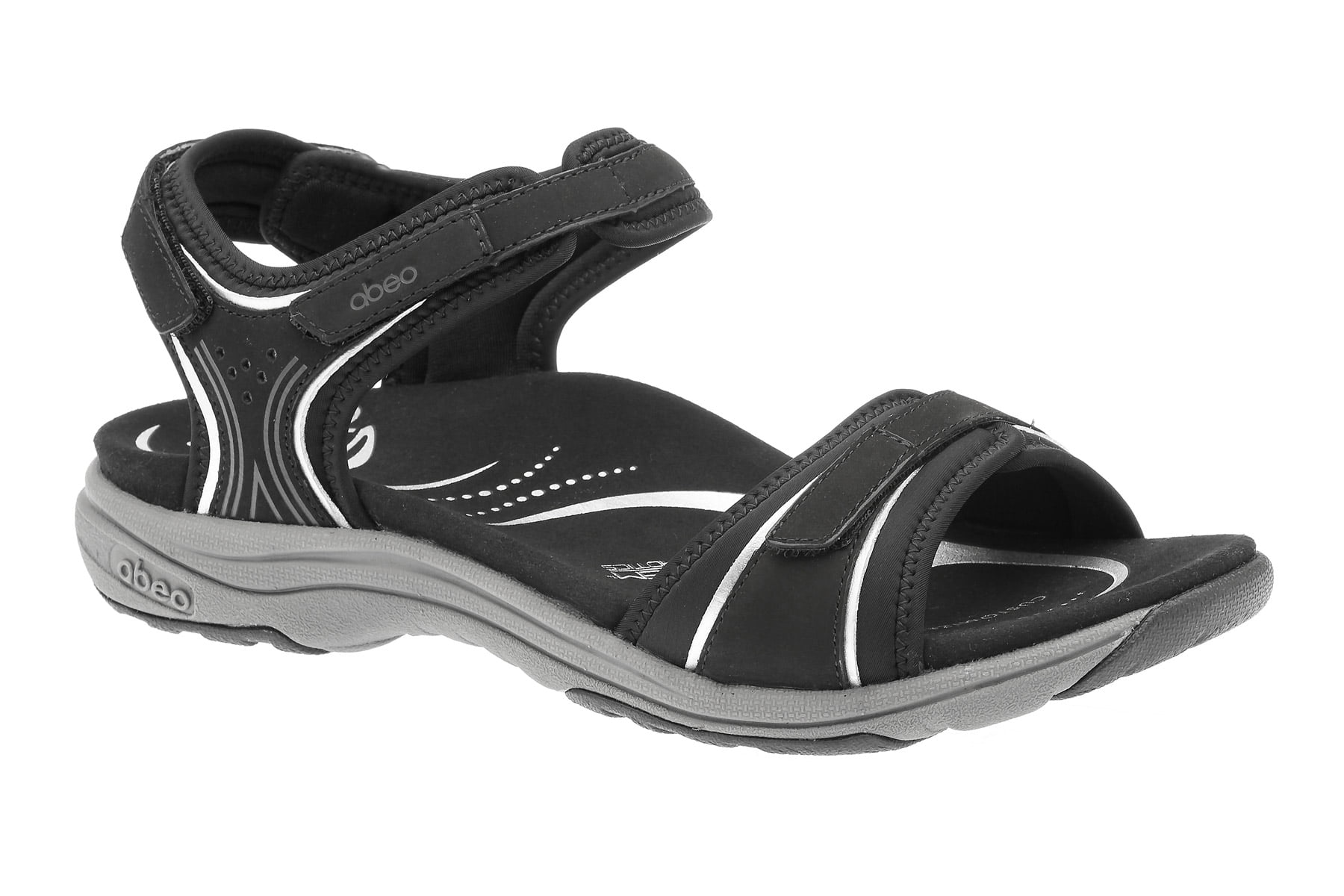 ABEO Women's Goleta Neutral - High Heel Sandals in Black - Walmart.com