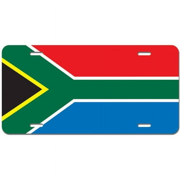 Botswana Flag Metal Novelty License Plate 7" x 4" Motorcycle (MP ...