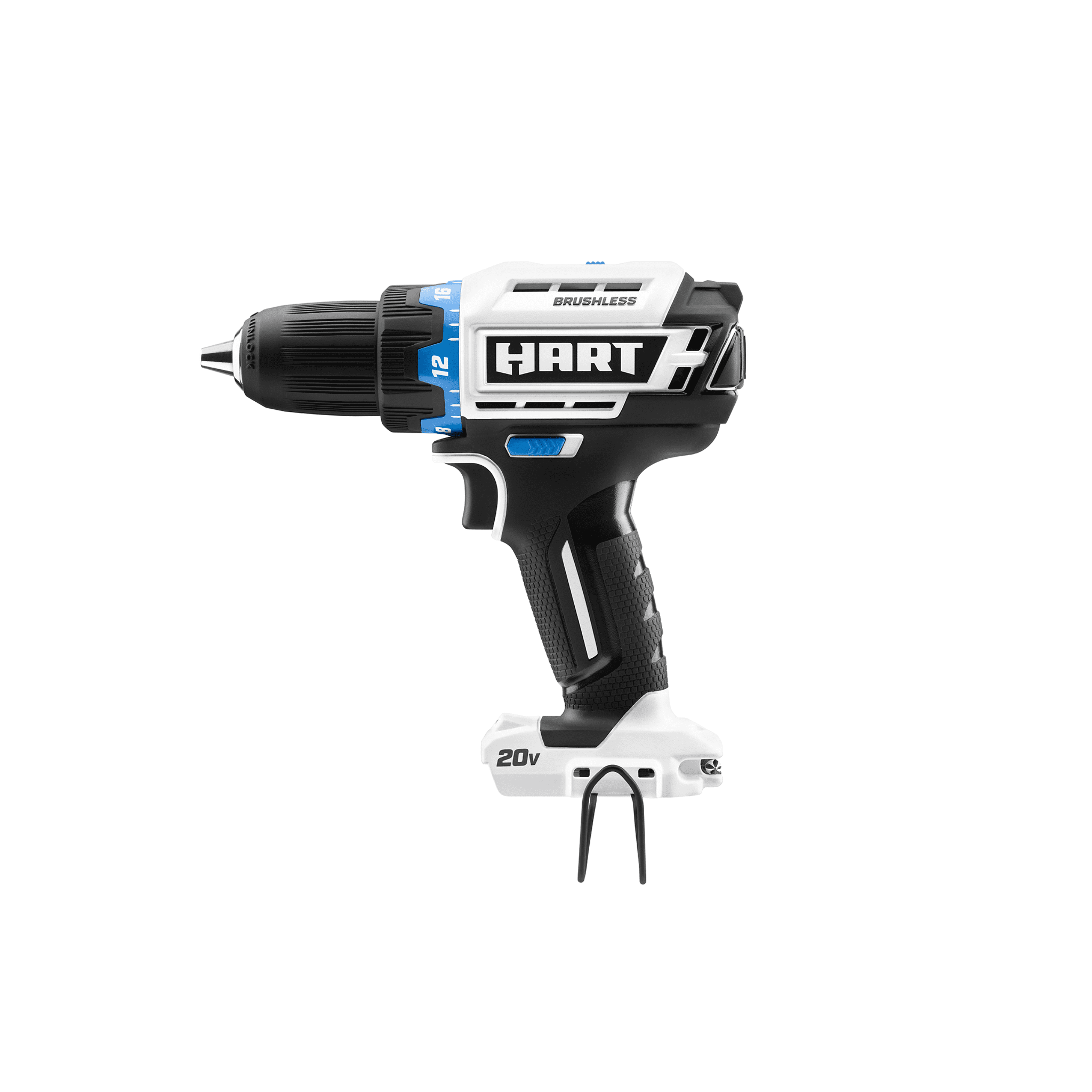 HART 20-Volt Cordless Brushless 1/2-inch Drill/Driver (Battery not ... HART 20-Volt Cordless Brushless 1/2-inch Drill/Driver (Battery not ...