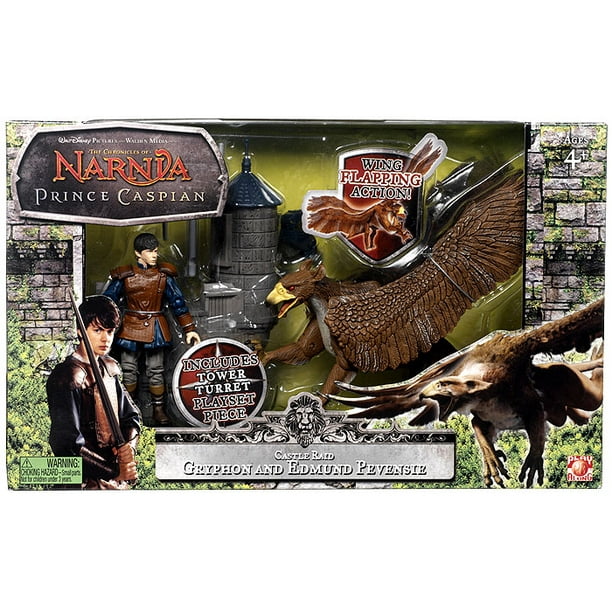 The Chronicles of Narnia Prince Caspian Castle Raid Gryphon & Edmund ...