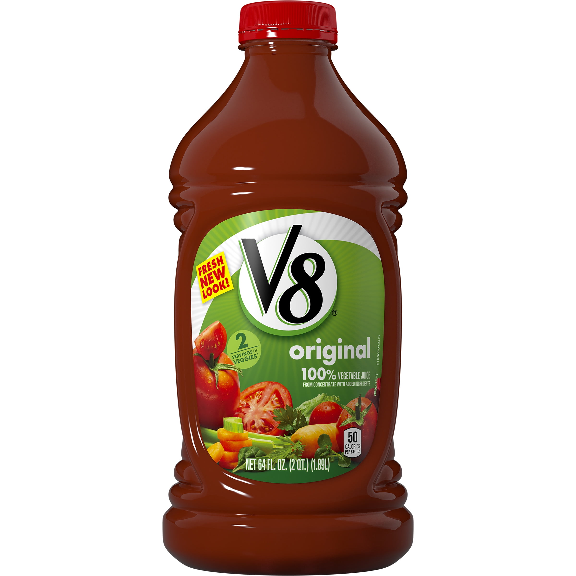 V8 Original 100% Vegetable Juice, 64 oz. - 2 Count - FREE 2-5 DAY ...