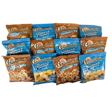 Grandma’s Cookies Variety Pack Flavored Cookies Snacks (30 Pack ...