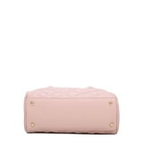 Sam Edelman Women's Elisa Monogram Quilt Satchel Crossbody Blush ...